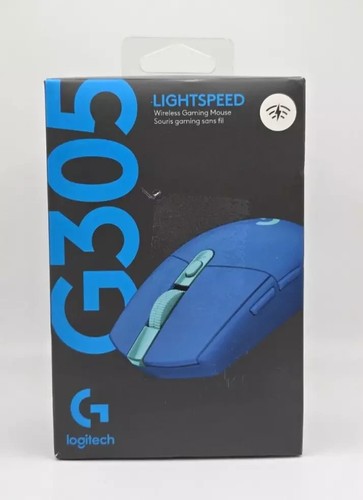 Logitech G305 Wireless Gaming Mouse - Blue - Open Box 97855161536 | eBay