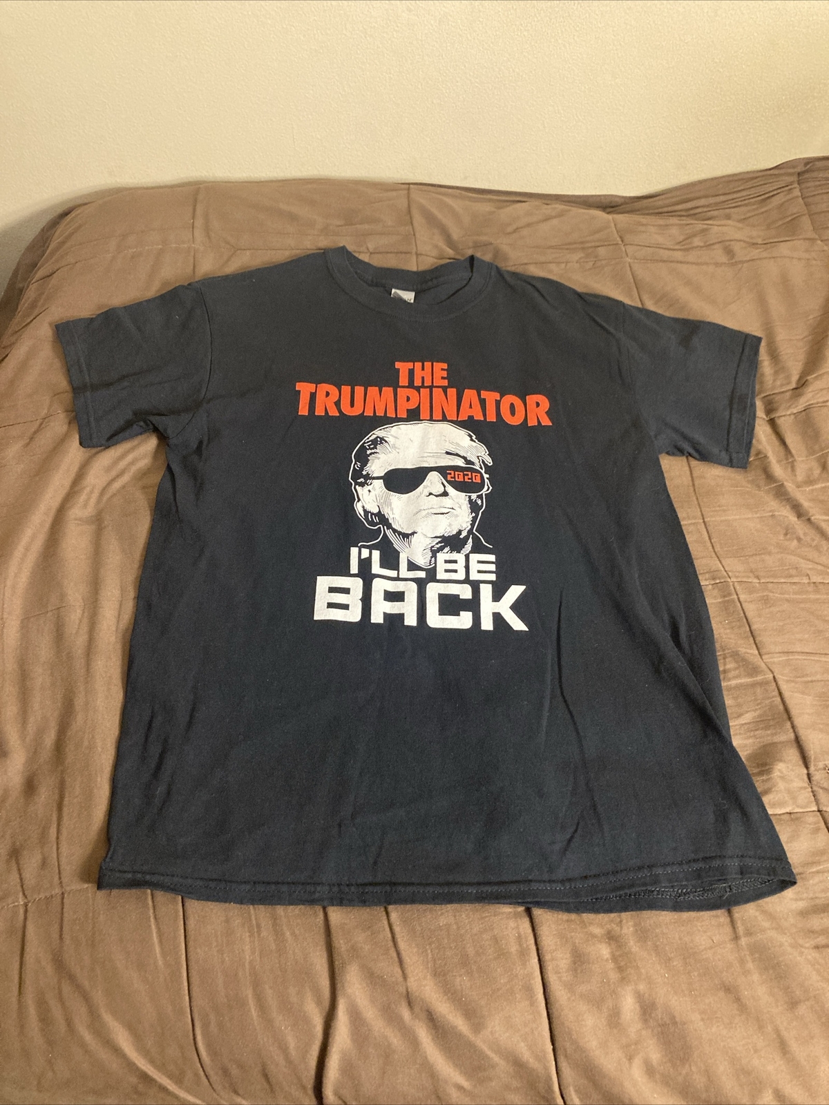 Donald Trump “The Trumpinator, I’ll Be Back” Graphic T-Shirt Size ...