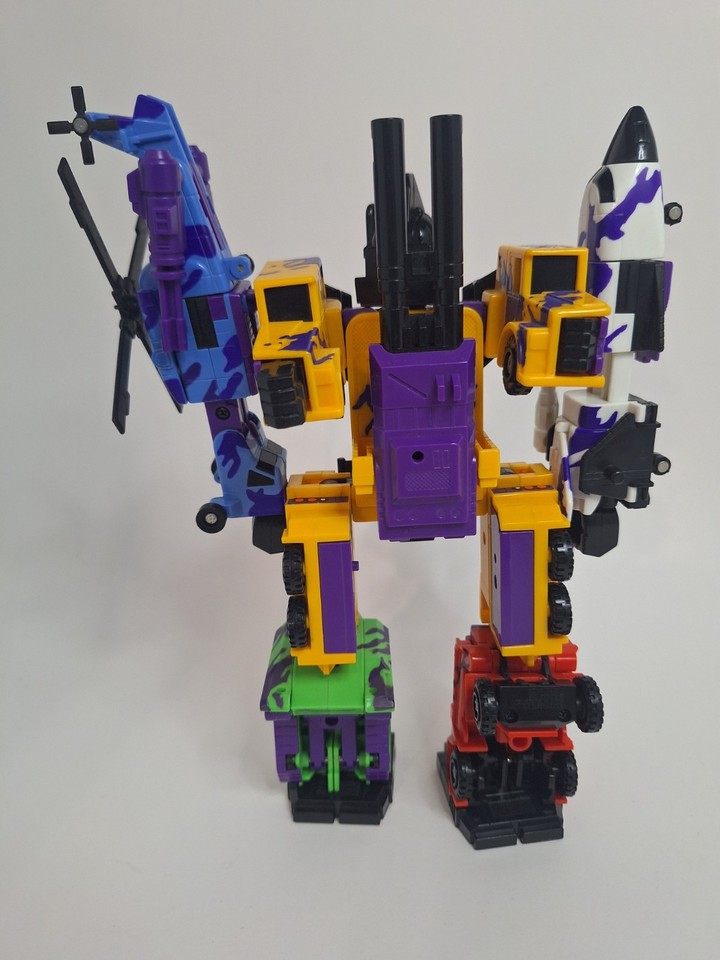 Transformers G2 Combaticons Bruticus Combiner Mostly Complete Hasbro ...