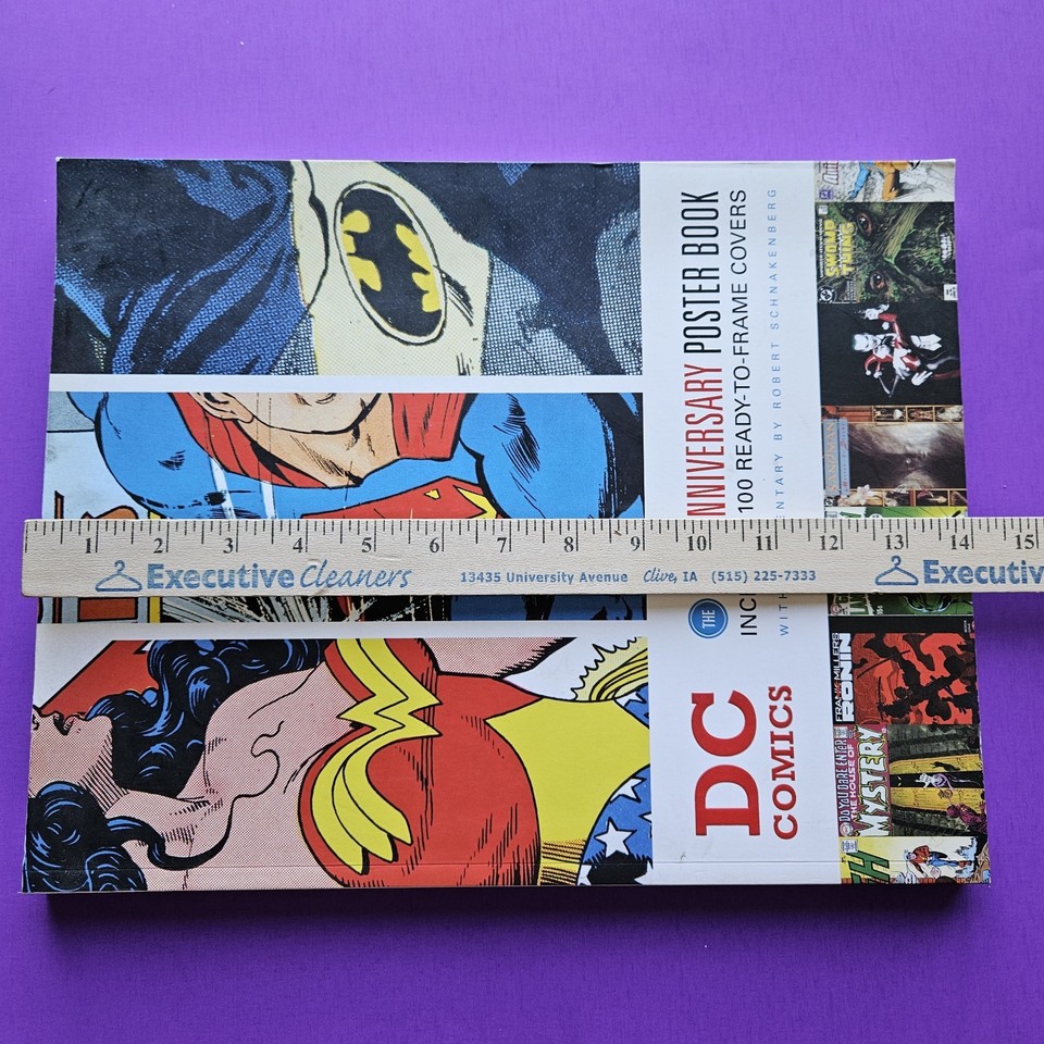 DC Comics The 75th Anniversary Poster Book With 100 Ready-To-Frame ...