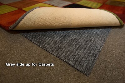 GUARANTEED Best Quality Rug to Carpet Gripper Anti Creep Slip Skid Stop ...