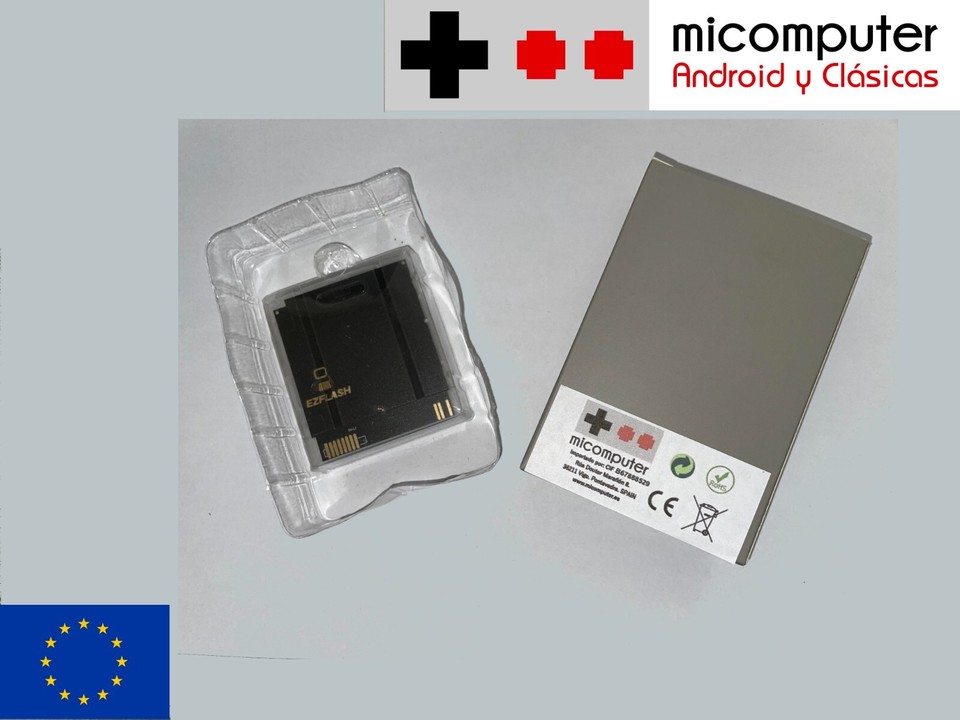 FLASH EZ Junior Jr. Cartridge Game Boy GameBoy Color. Type Everdrive 06 ...