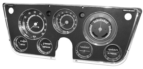 1969 1970 CHEVY GMC TRUCK COMPLETE DASH CLUSTER W/ 5K TACH NO VAC 69 ...