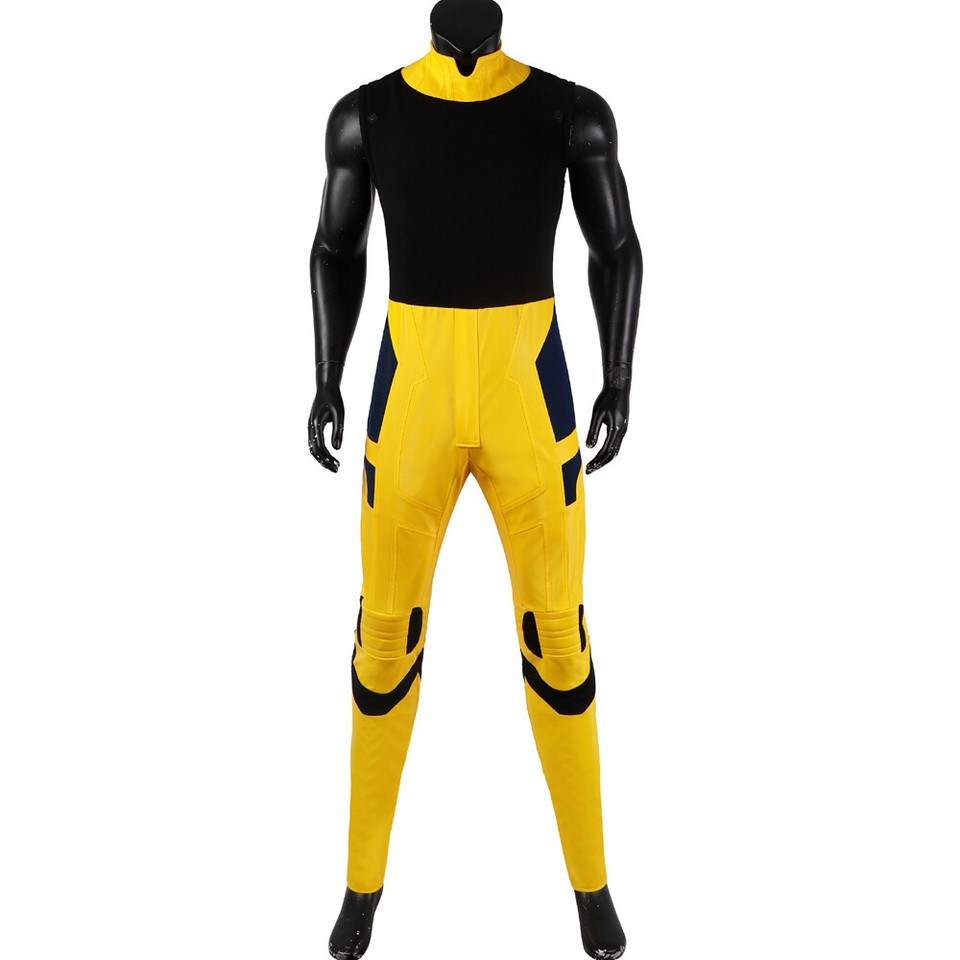 Deadpool 3 James Howlett Logan Cosplay Costume Wolverine Yellow Outfit ...