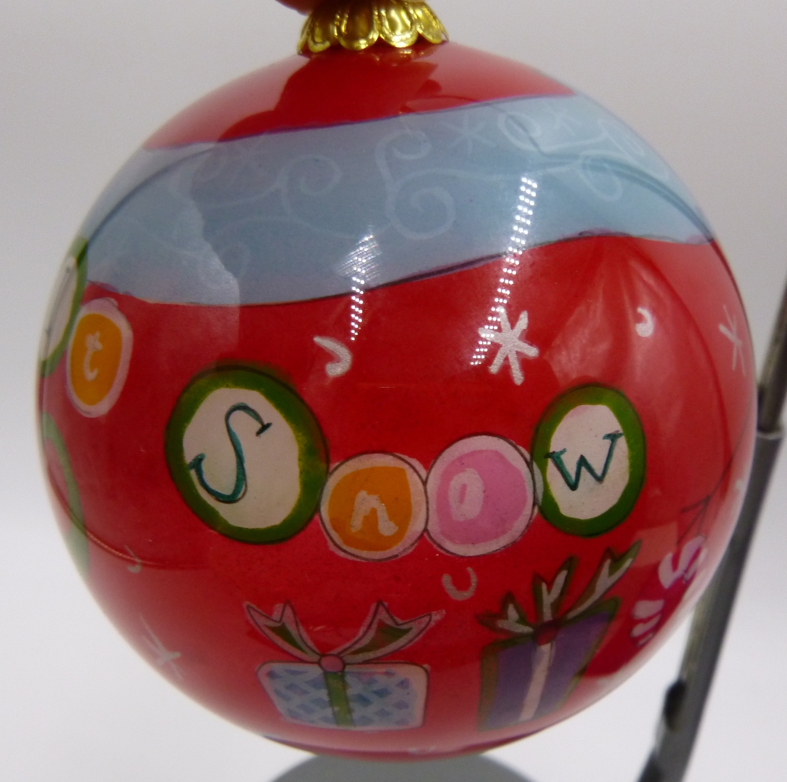 Li Bien Christmas Ornament Let it Snow Snowman Tree 2008 | eBay