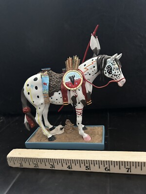 VERY RARE Retired Trail of Painted Ponies WAR PONY No. 1452 Pre-Edition ...