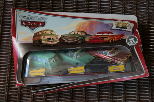Disney Pixar Cars Storytellers Flo, Brand New Mater, Doc Hudson, Ramone ...