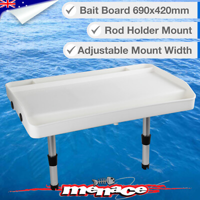 EXTRA LARGE Boat BAIT BOARD Rod Holder Fishing Knife Cutting Filleting ...