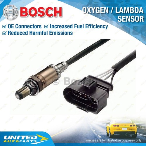 Bosch Oxygen Lambda Sensor Pre-Cat for Volkswagen Passat B5 3B 1.8L ...