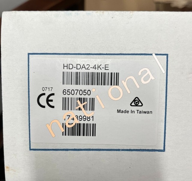 Crestron Hd-da4-4k-e HDMI Distribution Amplifier 1x4 for sale online | eBay