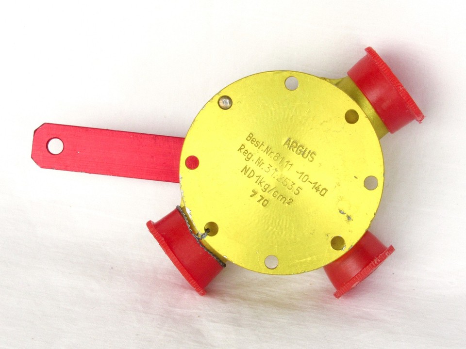 ARGUS - Aircraft Fuel Tank Selector Ball Valve - 81.11-10-140 OEM ...