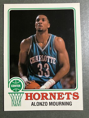 1993 1994 SCD Pocket Price Guide Magazine Insert Alonzo Mourning #1 ...