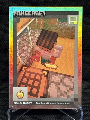2024 Panini Minecraft #99 Gold Ingot Crafting Chronicles Iron #/475 | eBay