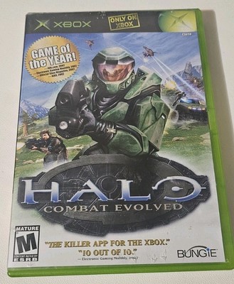 Halo: Combat Evolved (Microsoft Xbox, 2001) Complete* Game of the Year ...