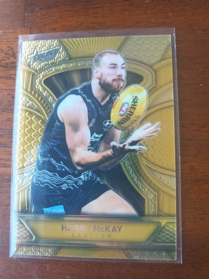2025 AFL SELECT LUMINOUS GOLD DRAGON SCALE Harry McKay LDG33 #265 | eBay