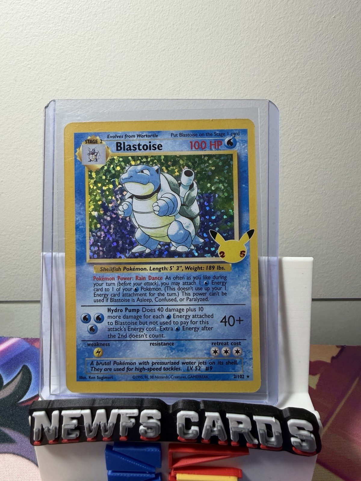 Pokemon Card - Blastoise Celebrations Classic Collection 2/102 Holo | eBay