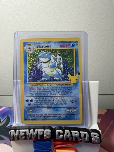 Pokemon Card - Blastoise Celebrations Classic Collection 2/102 Holo | eBay