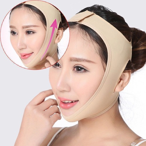 Face Lift Up Anti-Aging Wrinkle Band Facial V-Line Double Chin Slimming ...