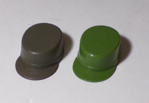 Vintage GI Joe Original Hasbro 1964 Dark Green Fatigue Hat Caps Made in ...