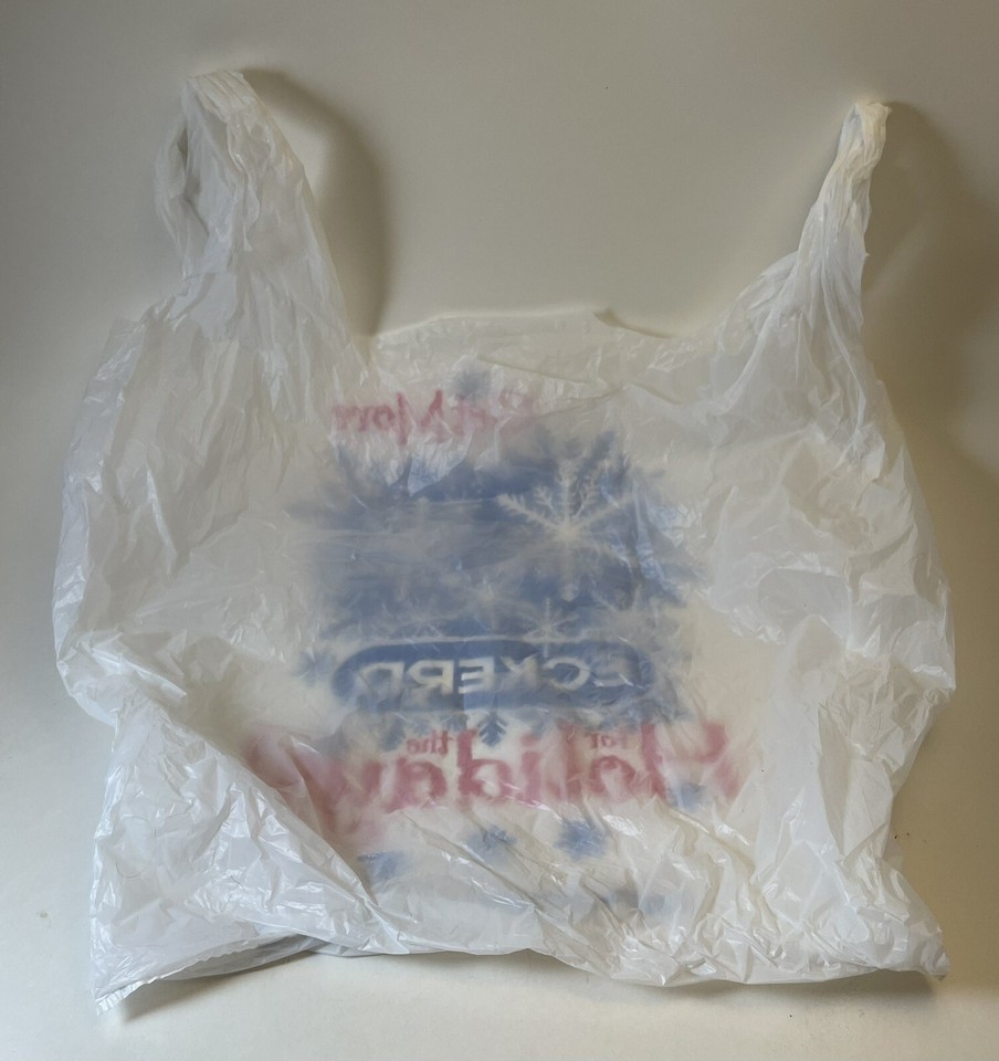 Vintage Grocery Bag Eckerd Get More for the Holidays Defunct Grocery ...