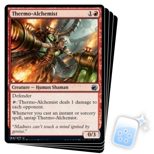 Thermo-alchemist X4 M/NM Magic: The Gathering MTG Innistrad: Midnight ...