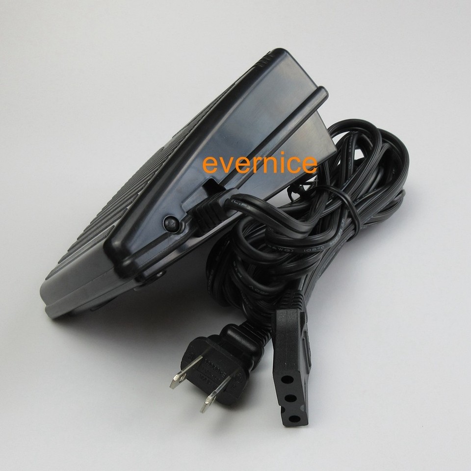 110V Foot Control Pedal For Singer 10Uj13 14Cg744 14Sh644 14Sh654 ...