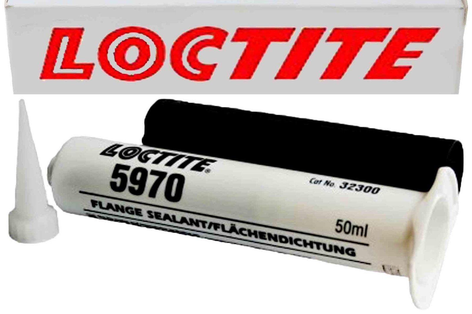 2x LOCTITE 5970 Silikon Dichtmasse Abdichtung Silikon Schwarz 50ml ...