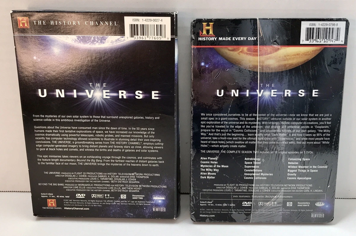 The Universe History Channel Dvd