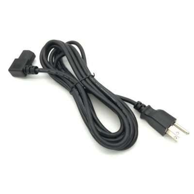 10FT RIGHT ANGLE COMPUTER POWER SUPPLY AC CORD WIRE FOR HP DELL ACER ...