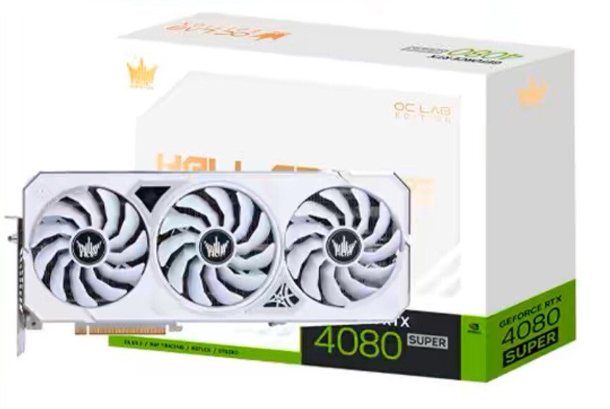GeForce RTX 4080 SUPER HOF OC LAB Master-X with HOF Monitor( Limited in ...