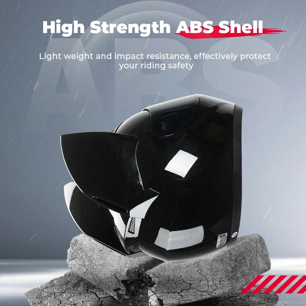 Black Removable Cat Ear Full Face Motorbike Helmet With Free Gift of ...