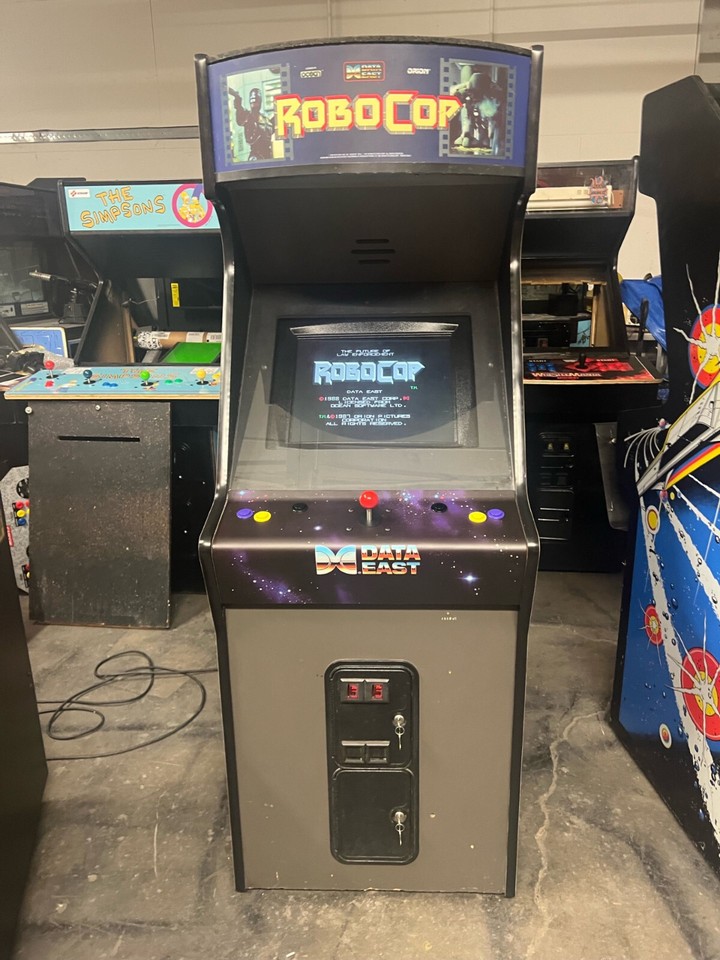 ROBOCOP ARCADE MACHINE by DATAEAST 1988 (Excellent Condition) *RARE* | eBay