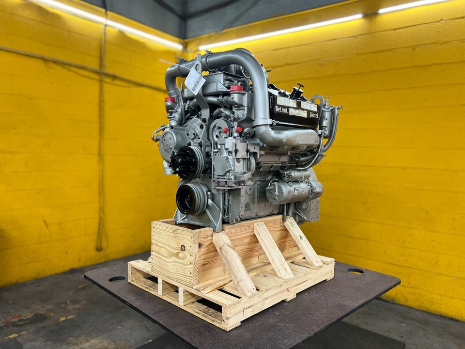 1993 Detroit 6V92 Diesel Engine For Sale, 6V92TA, DDEC2, SILVER | eBay