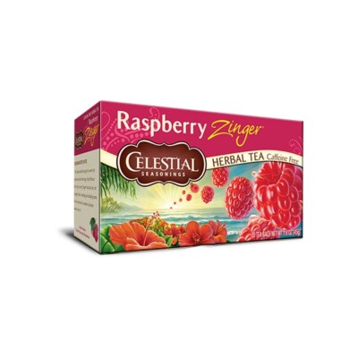 Celestial Seasonings Raspberry Zinger Herbal Tea - 20 tea bags | eBay