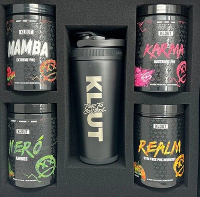 Klout Pwr Pre Workout Exclusive Box | eBay