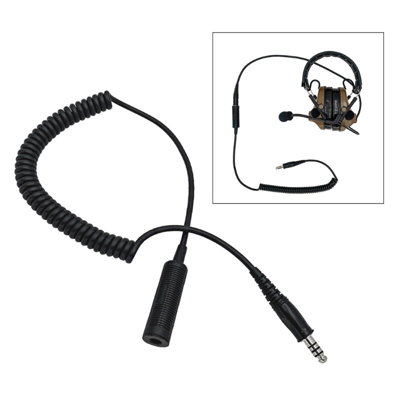 Headphone Extension Line,7.1mm to U174/U Headset Extension Cord Headset ...