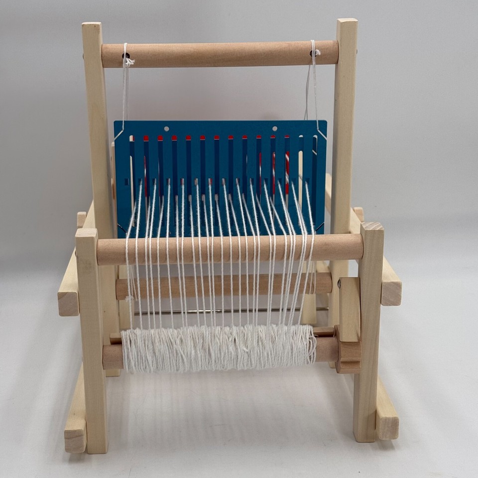 Loomsy Wooden Multi-Craft Hand-Knitting Loom Weaving Machine 27 x 38.5 ...