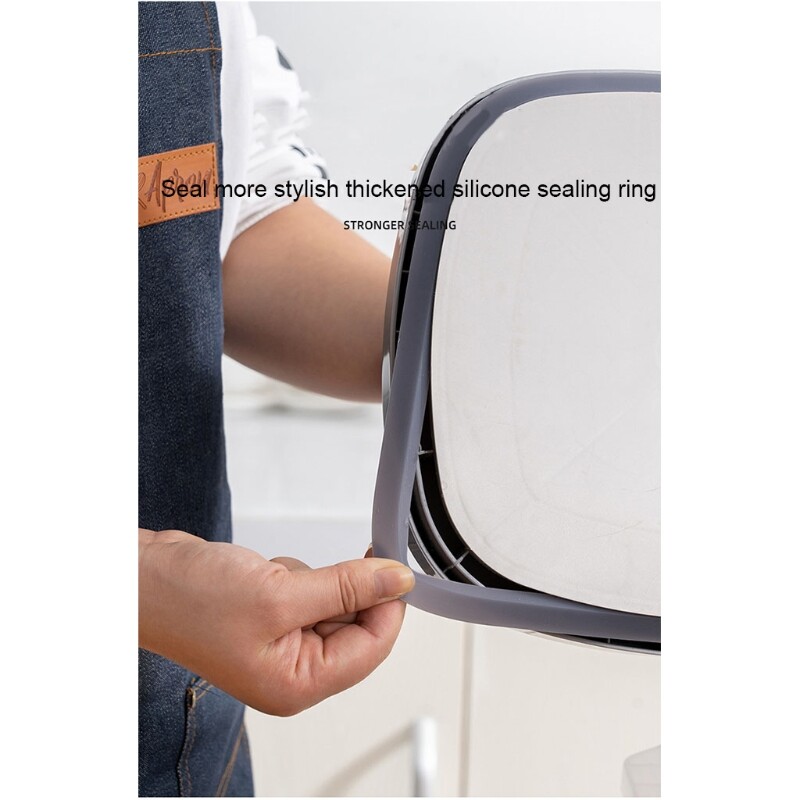 Cereal Storage Boxes Anti Slip Household Container Grid Separation ...