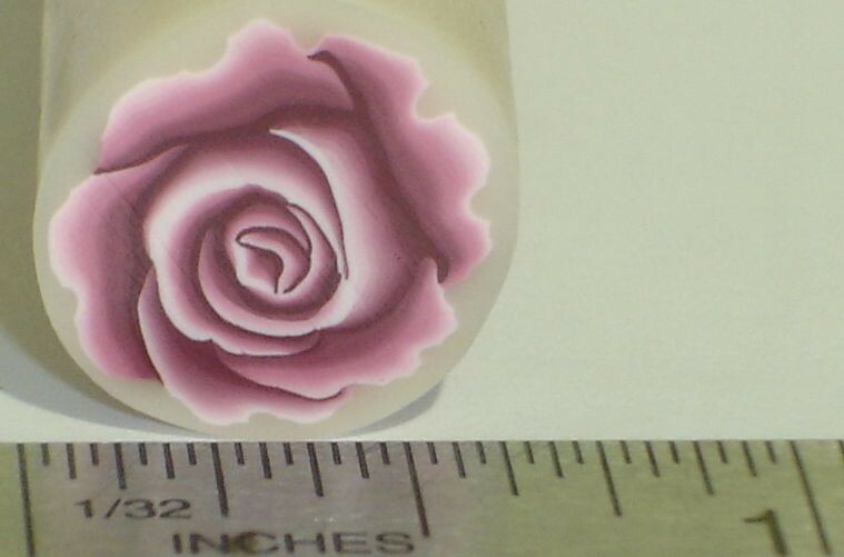 Pleasingly Pink Rose Flower Cane Raw by SueC #667, UNLIMITED CANES SHIP ...