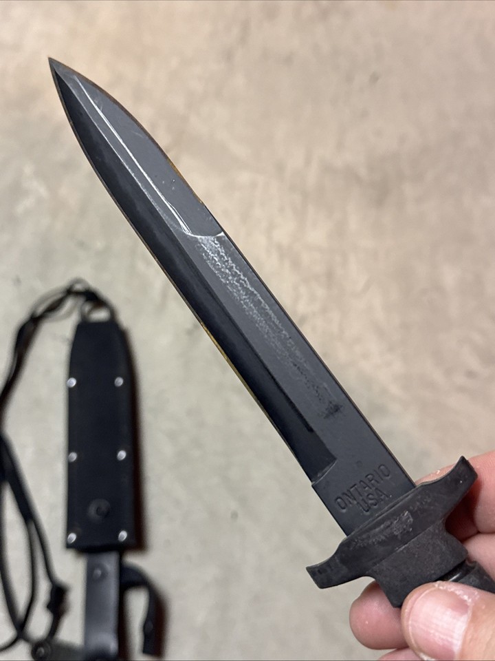 Ontario USA Spec Plus Army SP3-95 Fixed Blade Knife (w/ Sheath) | eBay