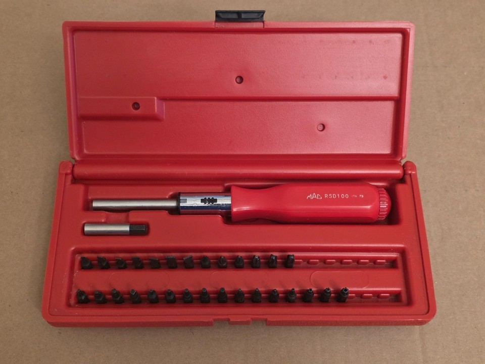 VINTAGE MAC tools ratcheting screwdriver set | eBay