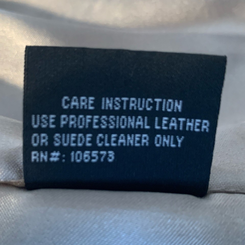 Oscar Piel Leather Jacket Womens S White & Tan Moto Cafe Racer Lined | eBay