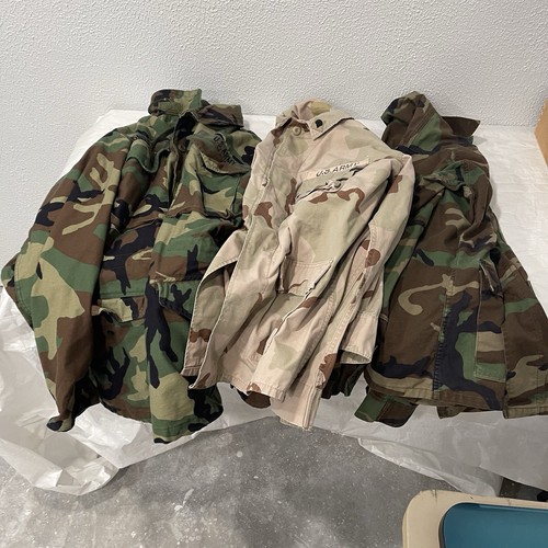 OFFICIAL U.S. ARMY ISSUE - Jacket & 2 Shirts. Tagged With Name And ...
