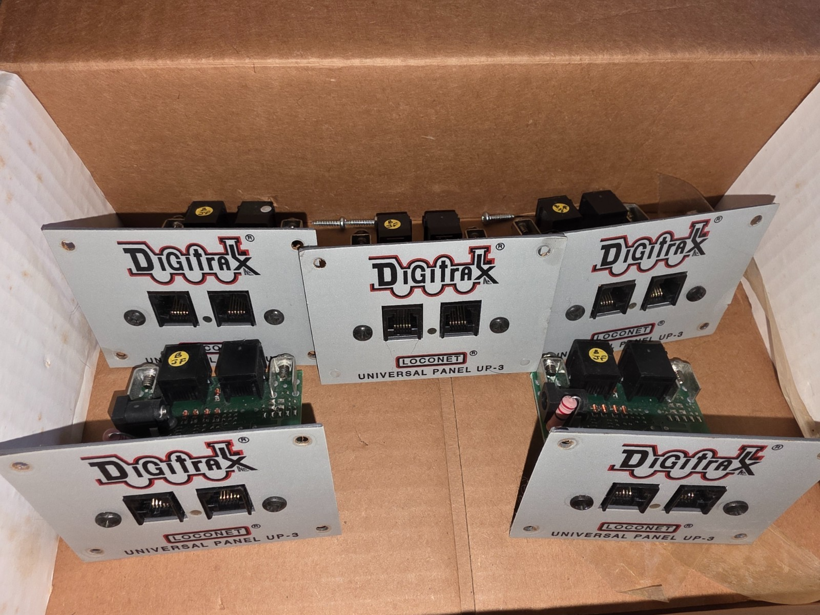 5 Digitrax UP-3 Loconet Track Status Universal Panels - Used | eBay