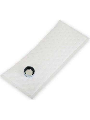 Holley HydraMat Fuel Tank Pickup Filter Sock White 19mm Intake Port (16 ...
