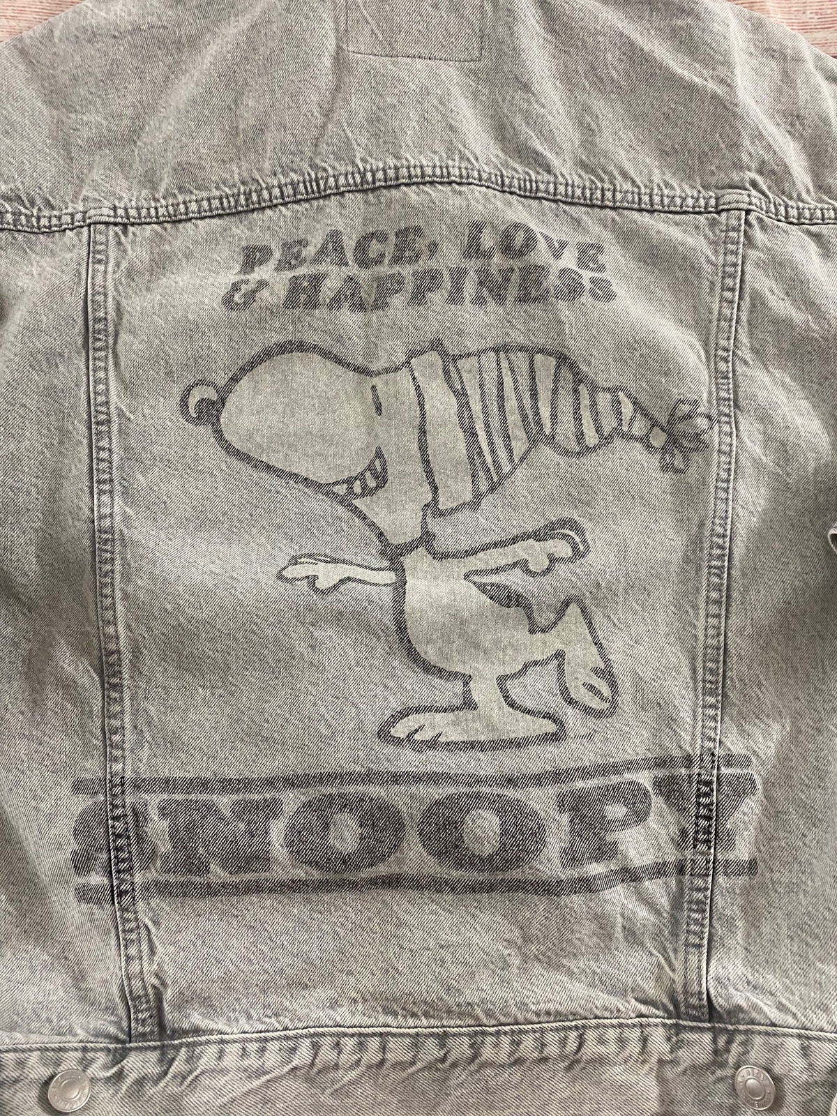 American Eagle X Peanuts Collaboration Stonewash Blac… - Gem