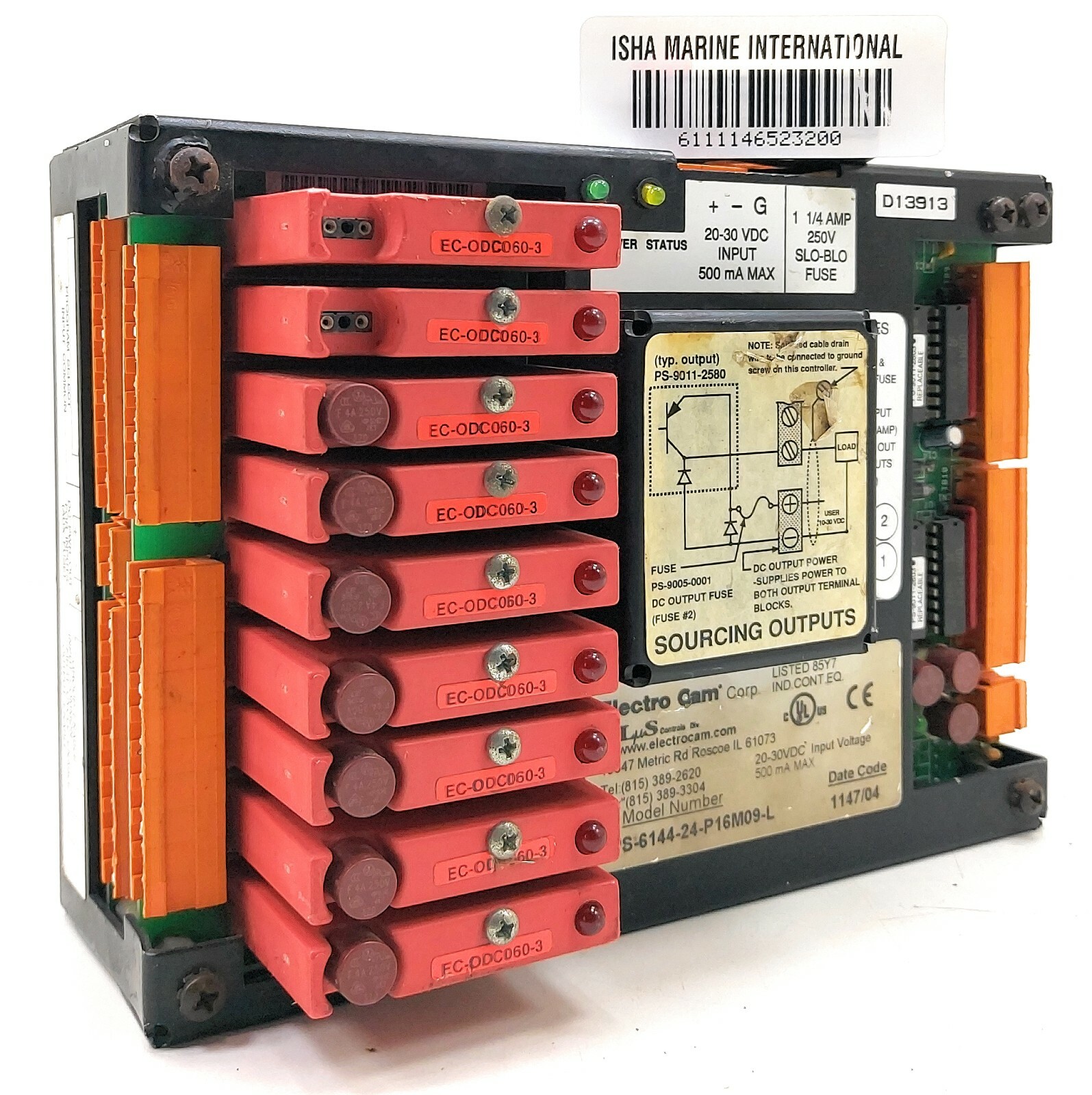 Electro Cam PS-6144-24-P16M09-L-MB Controller For Programmable Limit ...