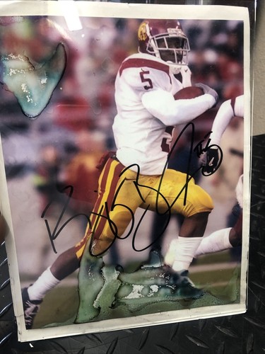 USC Trojans Reggie Bush #5 Signed Picture Signature Autograph | eBay