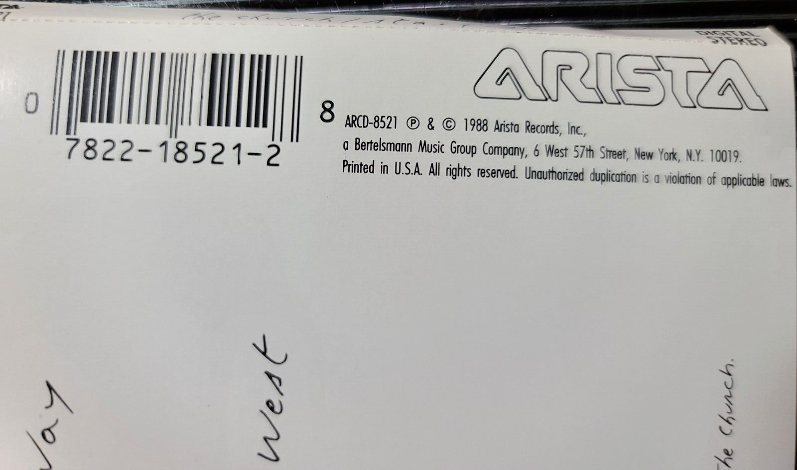 THE CHURCH: Starfish CD 1988 EXCELLENT CONDITION / FREE SHIPPING ...