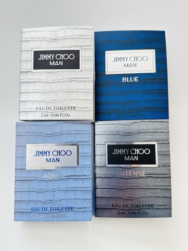 Jimmy Choo Man, Aqua, Blue, Intense Collection Sample Size (4pcs) | eBay